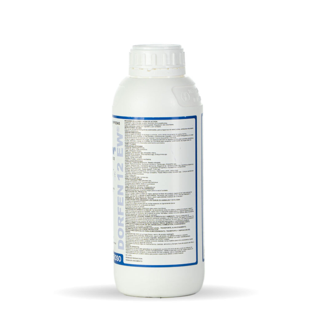 DORFEN 12 EW® – Insecticida Tipo IGR y Neonicotinoide Imidacloprid + Pyriproxyfen – TecniVerde